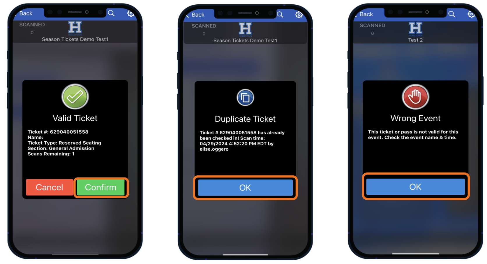 How To Scan Tickets