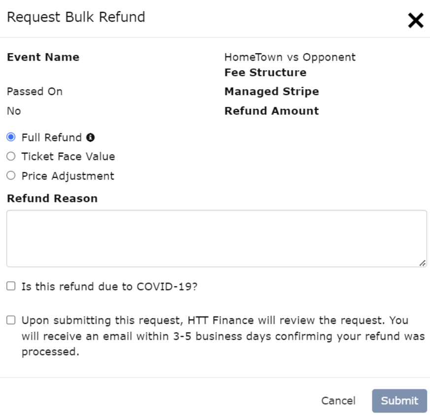 Bulk Refunds